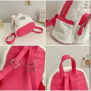 Hello Kitty | Accessories | Hello Kitty Plush Pink White Mini Backpack ...